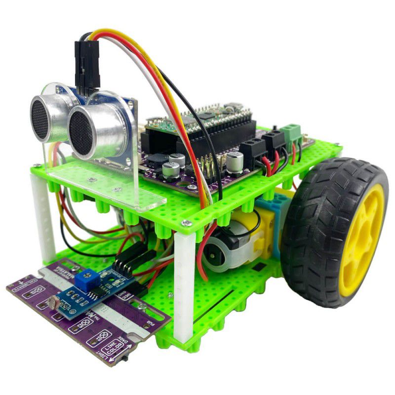 Build an RC robot car using Pi Pico W and Robo Pico